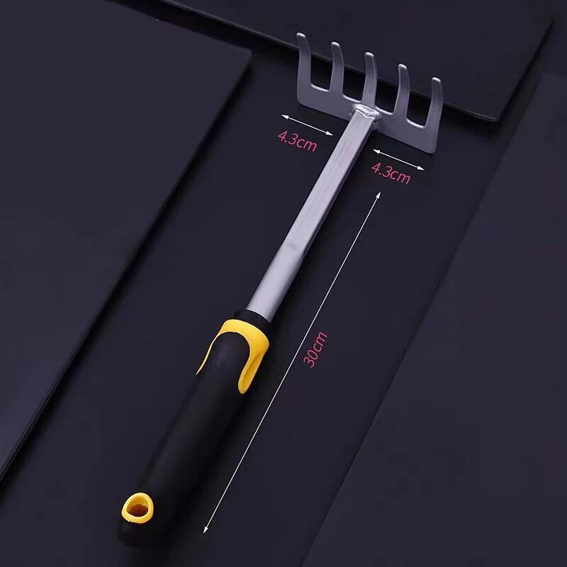 Ручная Мотыга Из Углеродистой Стали, Садовый Инструмент Для Борьбы С Травой И Травами, Сельскохозяйственный Ручной Инструмент