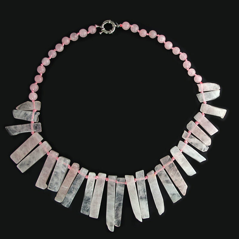 Колье, кварц