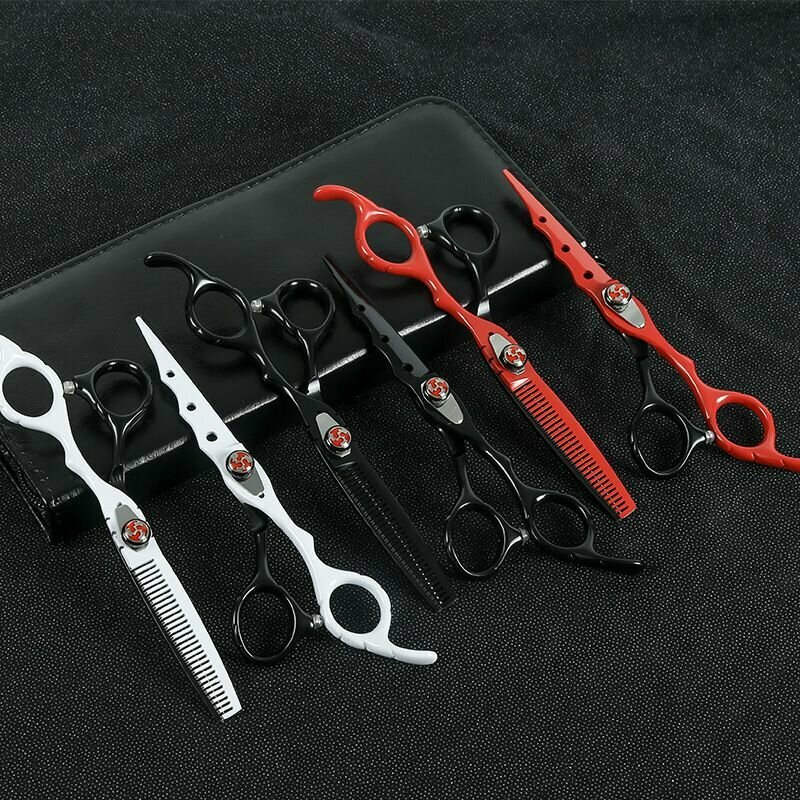 7-дюймовые изогнутые ножницы для груминга собак