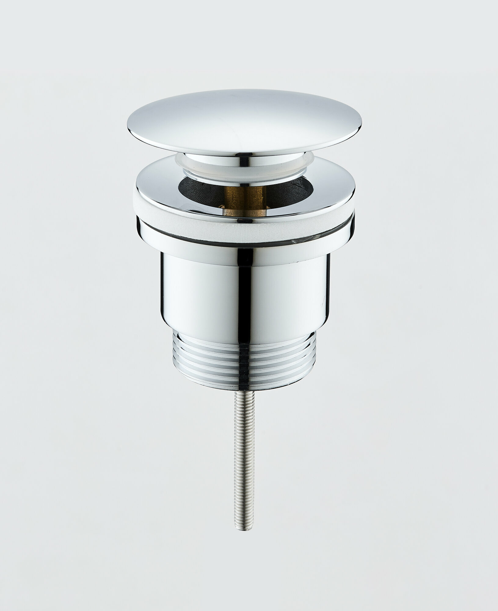 Донный клапан для раковины, универсальный, BOND BV0300, хром, push-open