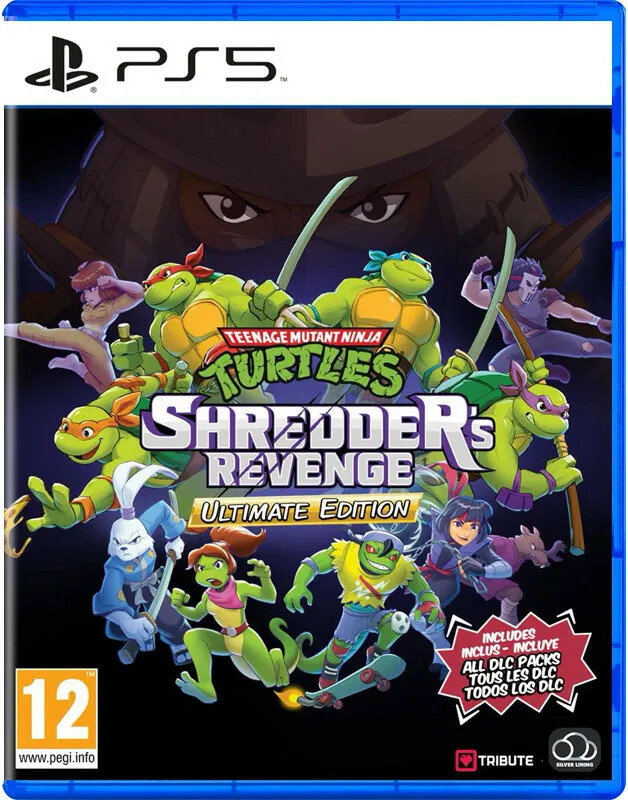 Игра Teenage Mutant Ninja Turtles Shredders Revenge Ultimate Edition (PS5) б\у, Полностью на английском