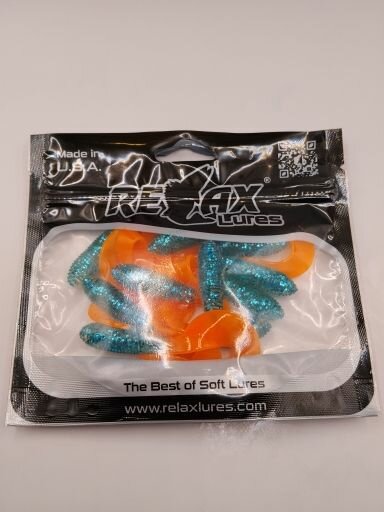 Силиконовая приманка Relax 4 дюйма (10 см): съедобная резина на окуня, щуку, судака для спиннинга и джига