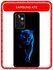Чехол на Samsung Galaxy A72 / Самсунг Галакси А72 с принтом "Пантера в лунном св...