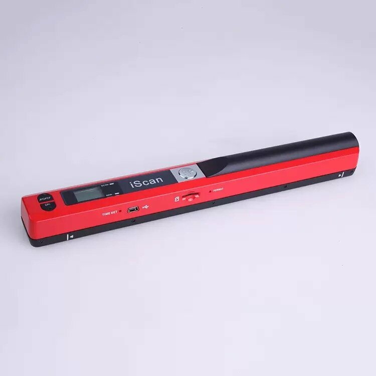 Сканер iScan, портативный, A4, черно-белый, 3 сек, автоотключение, питание от 2 батарей АА