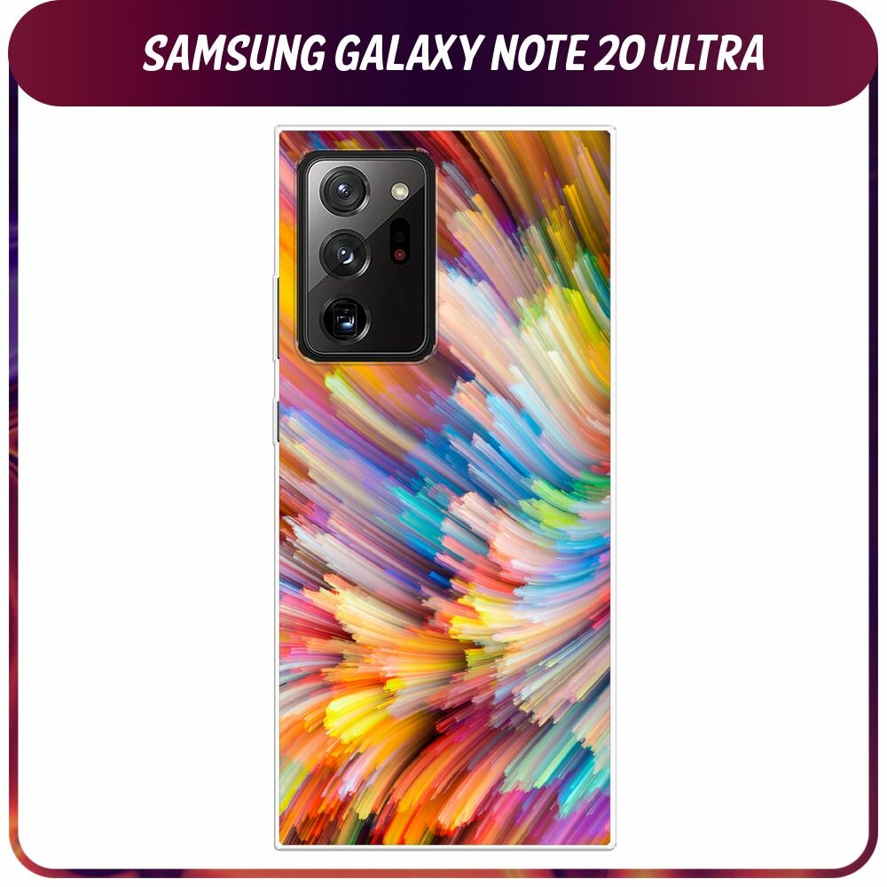 Чехол на Samsung Galaxy Note 20 Ultra / Самсунг Галакси Ноут 20 Ультра с принтом Абстракция 4