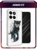 Силиконовый чехол на Honor X7c / Хонор X7c с принтом "Пантера арт 3"