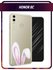 Чехол на Honor 8C / Хонор 8С с принтом "Кроличьи уши 2", прозрачный