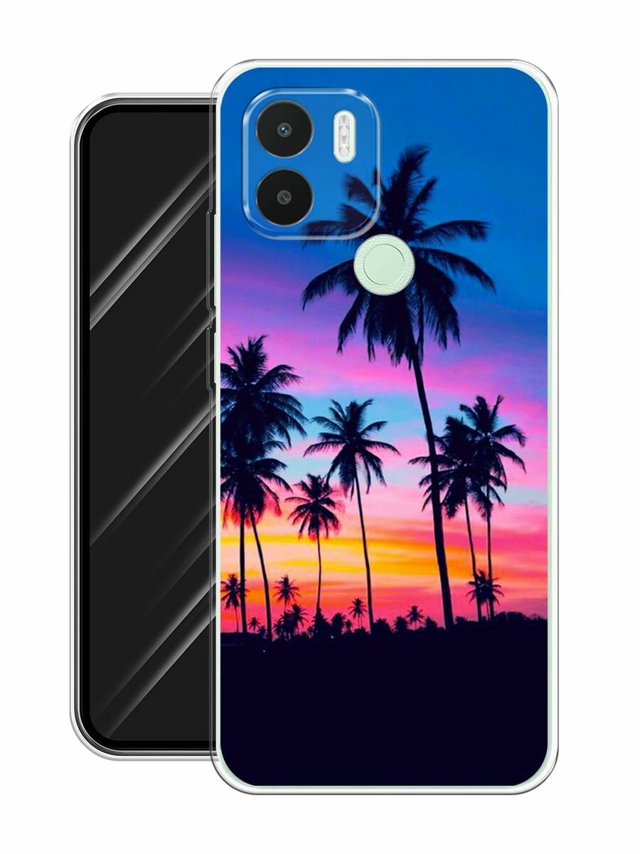 Чехол на Xiaomi Redmi A1+/Redmi A2+/Poco C51/C50 / Редми A1+ с принтом "Закат 5" — фото 1
