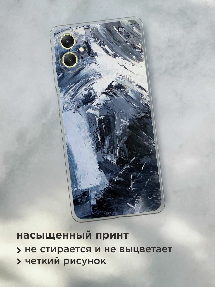 Чехол на Samsung Galaxy A06 / Самсунг Галакси А06 с принтом "Абстракция живопись" — фото 1