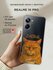 Чехол на Realme 10 Pro / Реалми 10 Про с принтом "Рыжий кот с надписью", прозрач...