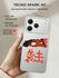 Чехол на Tecno Spark 40 / Текно Спарк 40 с принтом "Anime attack", прозрачный