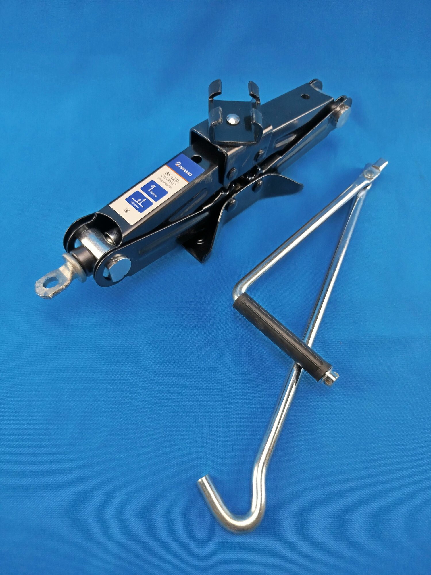 Домкрат ромбический "прамо" 1т, 105-340 мм, в сумке