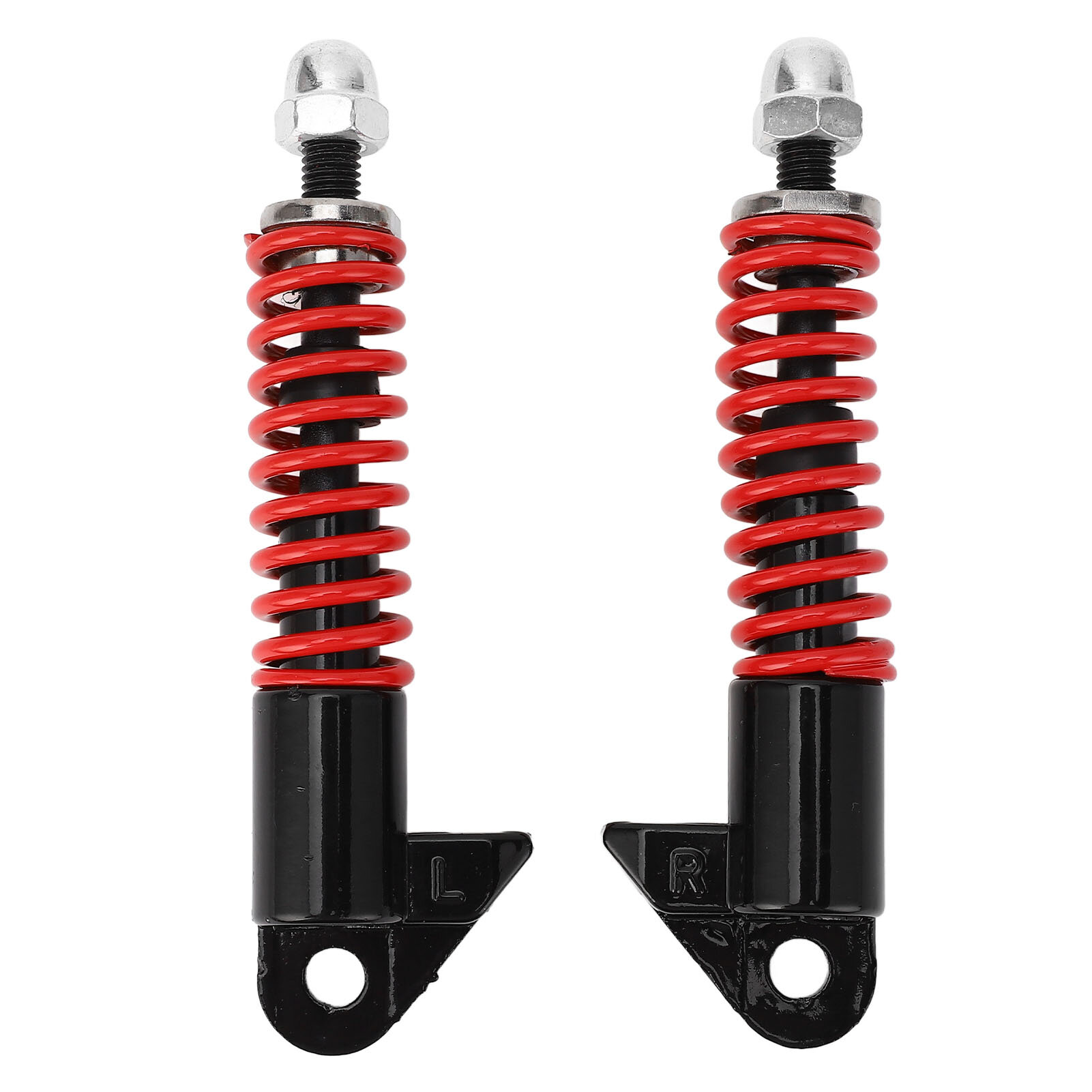 128-миллиметровый гидравлический передний амортизатор высокой производительности для электроскутера, мотоцикла, квадроцикла, мотоцикла для мотокросса, красного цвета, прочная замена подвески