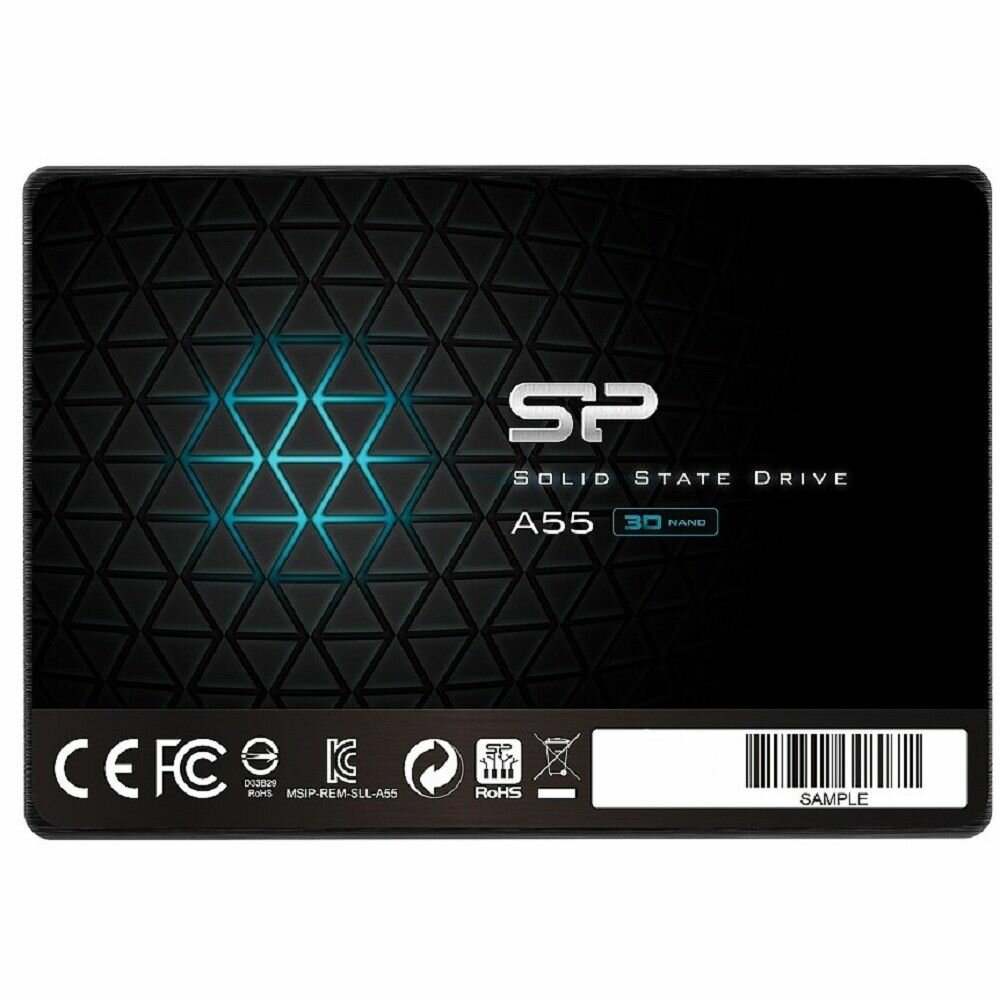Silicon Power накопитель SSD 128Gb A55 SP128GBSS3A55S25