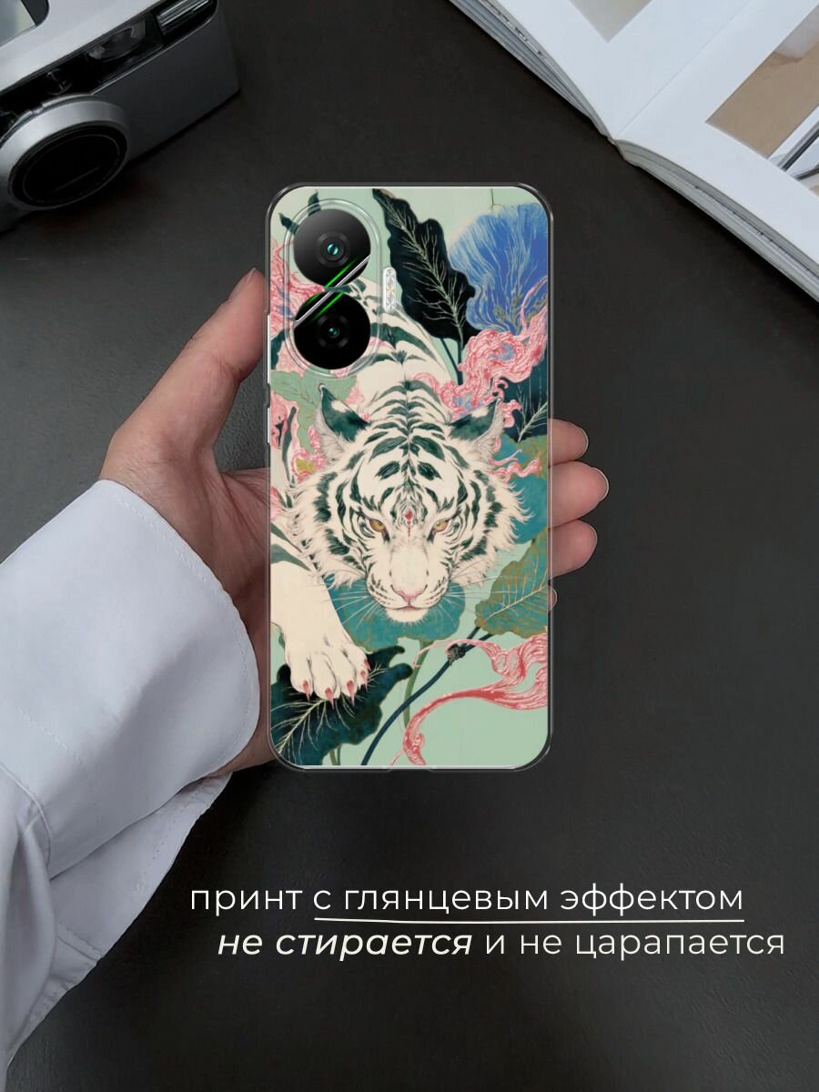 Чехол на Poco F7 / Поко F7 с принтом "Охотник" — фото 1