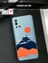 Чехол на OnePlus 9R / ВанПлас 9R с принтом "Кот-гора", прозрачный