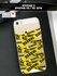Чехол на Apple iPhone 5/5S/SE / Айфон 5/5S/SE с принтом "Warning!", прозрачный