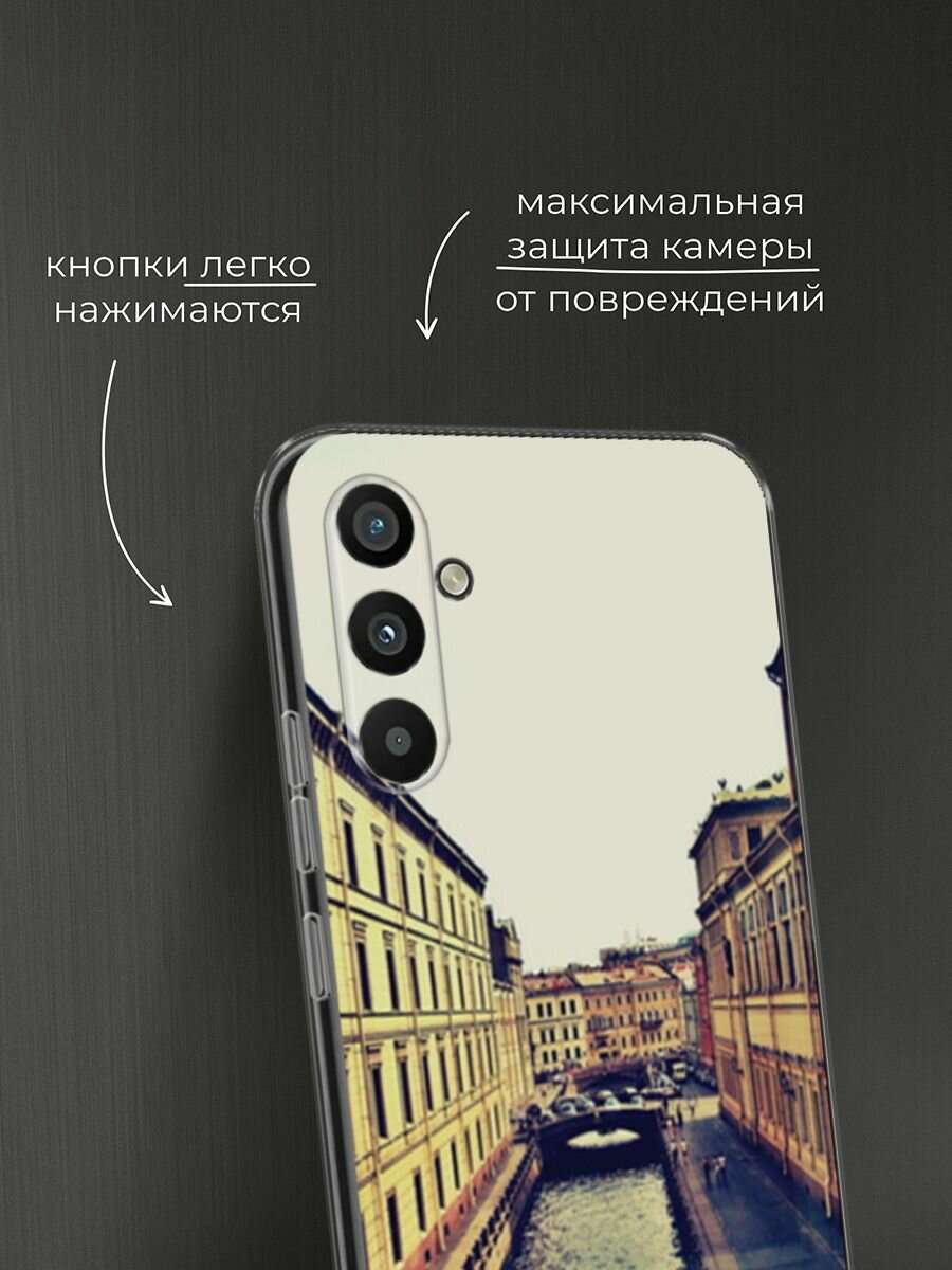 Чехол на Samsung Galaxy A34 / Самсунг A34 с принтом "Санкт-Петербург" — фото 1
