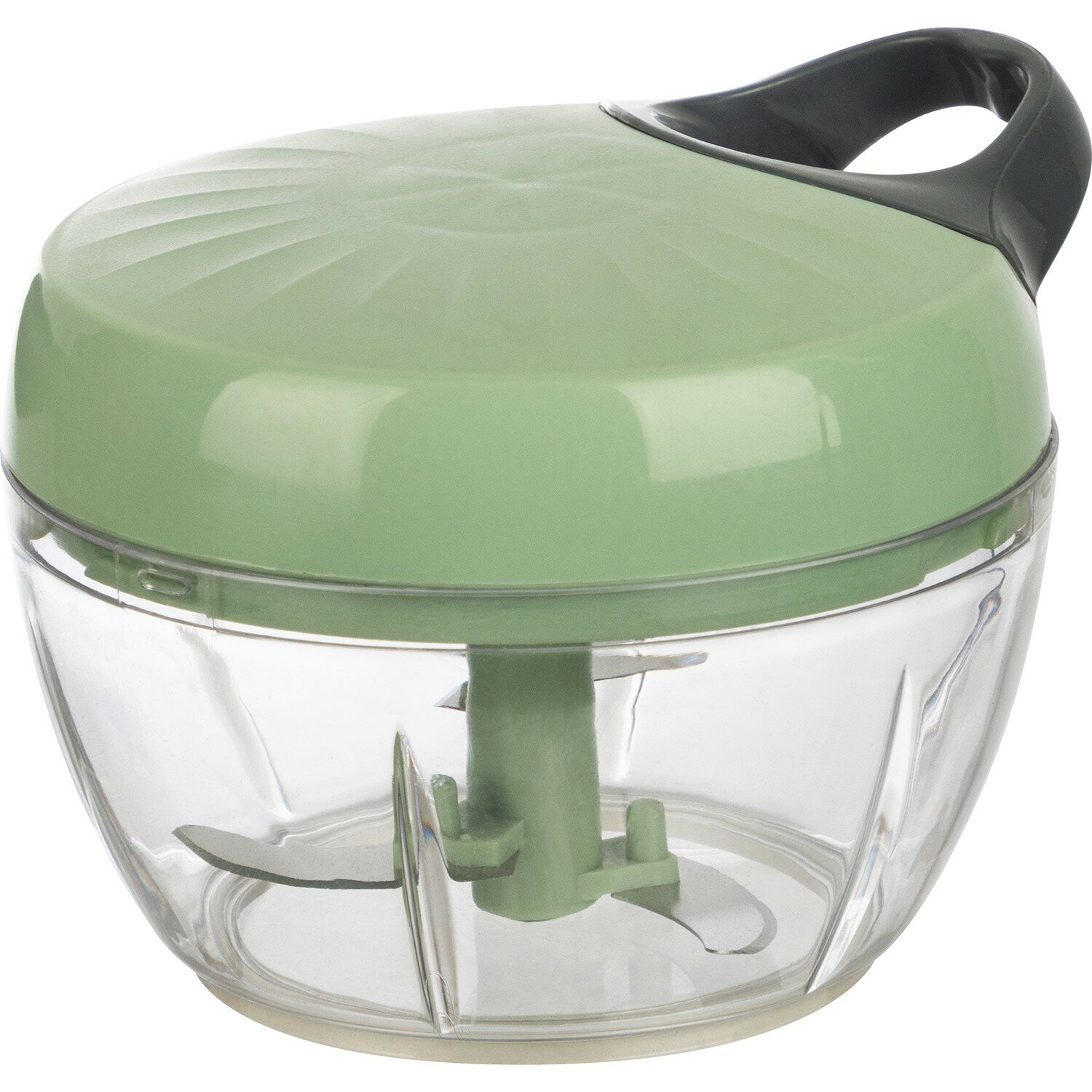 Mallony ручной измельчитель 8.4х12.5х9 см, 3 лезвия, пластик/металл, компактный