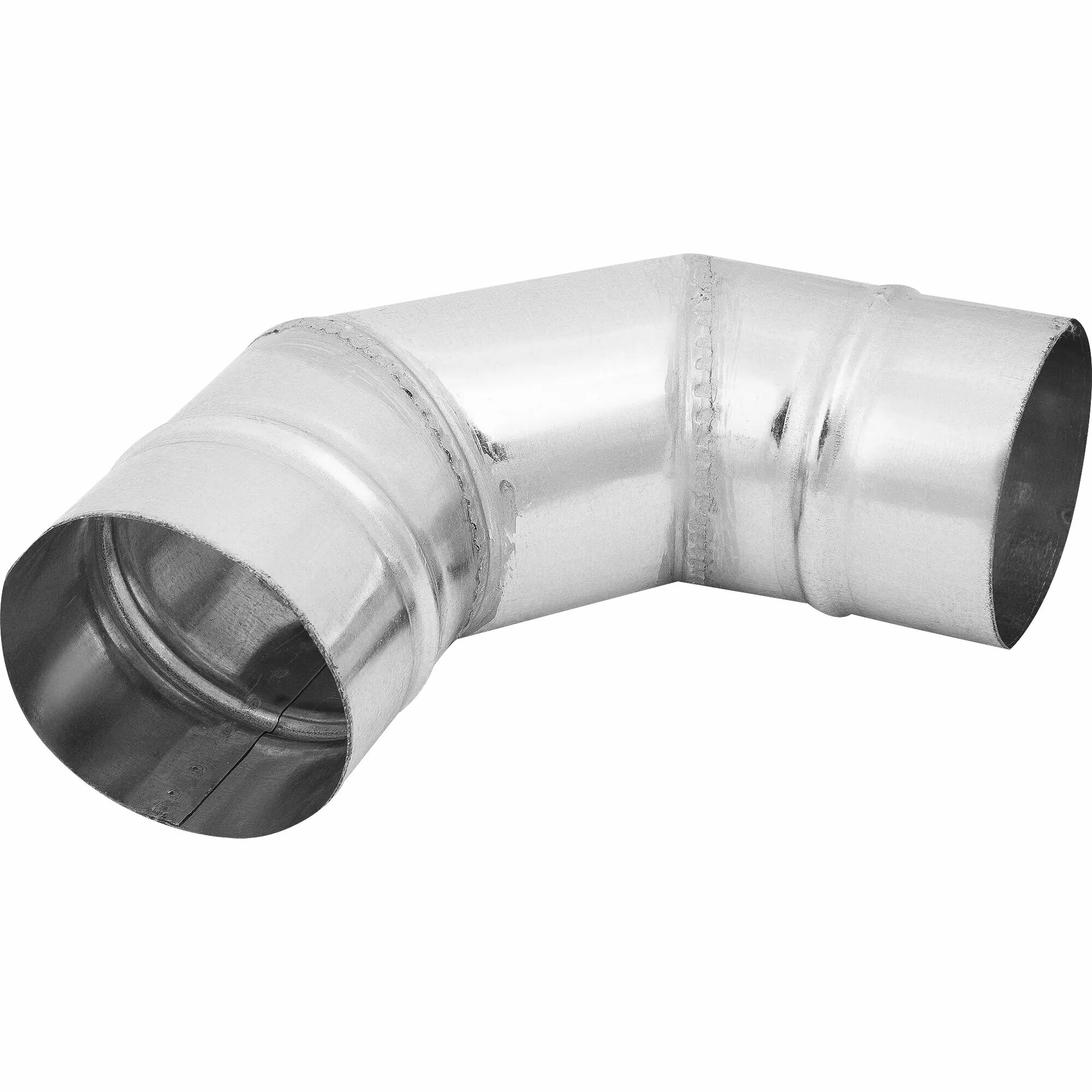 Ore отвод круглого воздуховода D100 мм 90 градусов металлический для монтажа