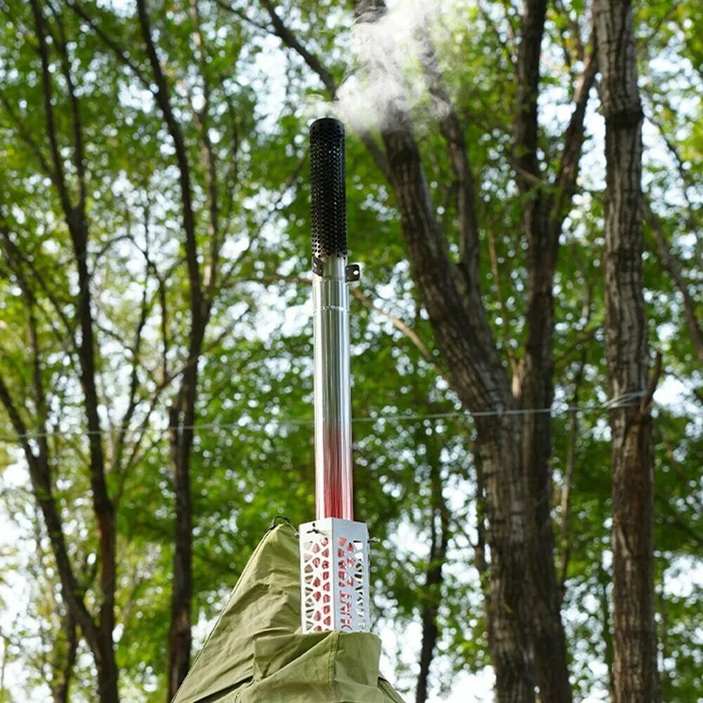 Защита для трубы камина, шестиугольная сетка, высота 40 см