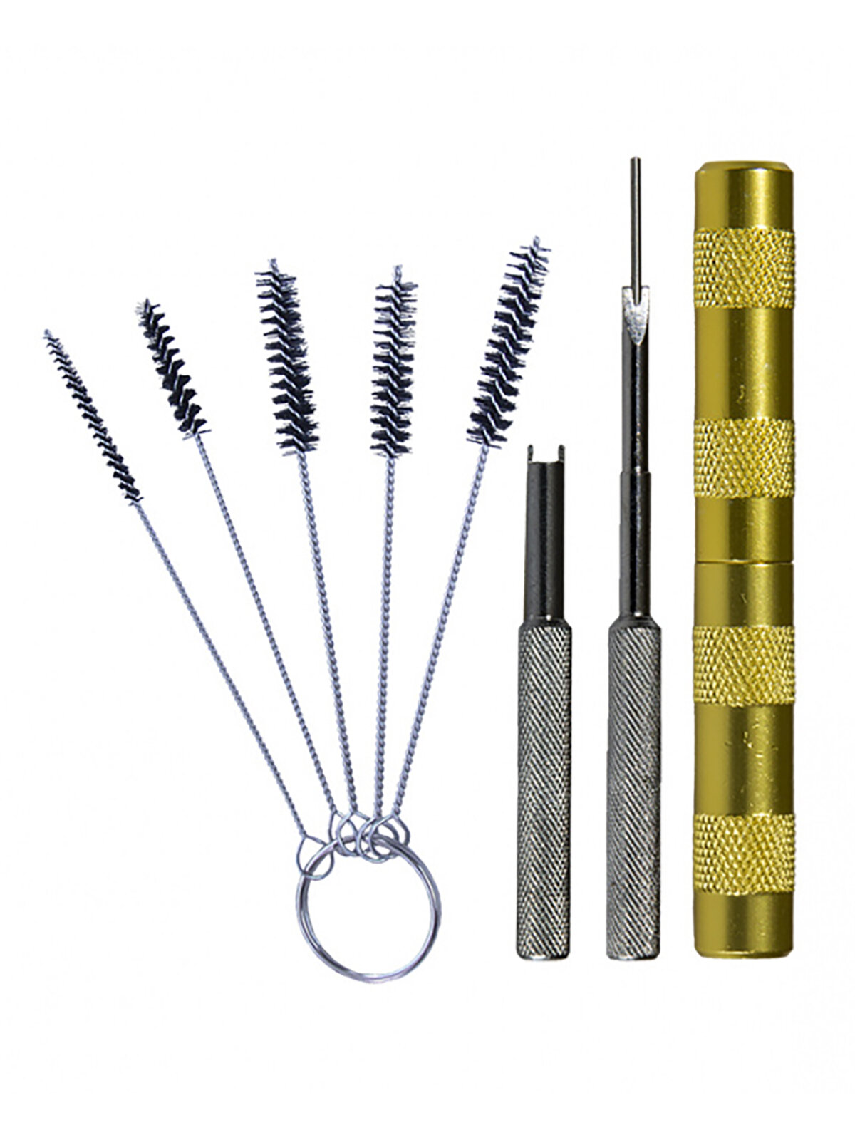 Набор инструмента для разборки и чистки аэрографа, 4 пред, 1636