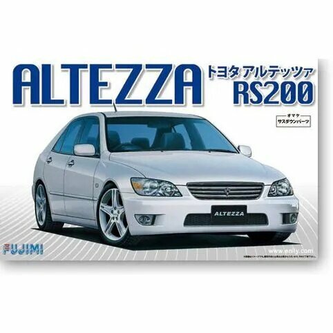 Сборная модель Машинка Fujimi-03955C 1/24 scale Toyota Altezza RS200 car model kit