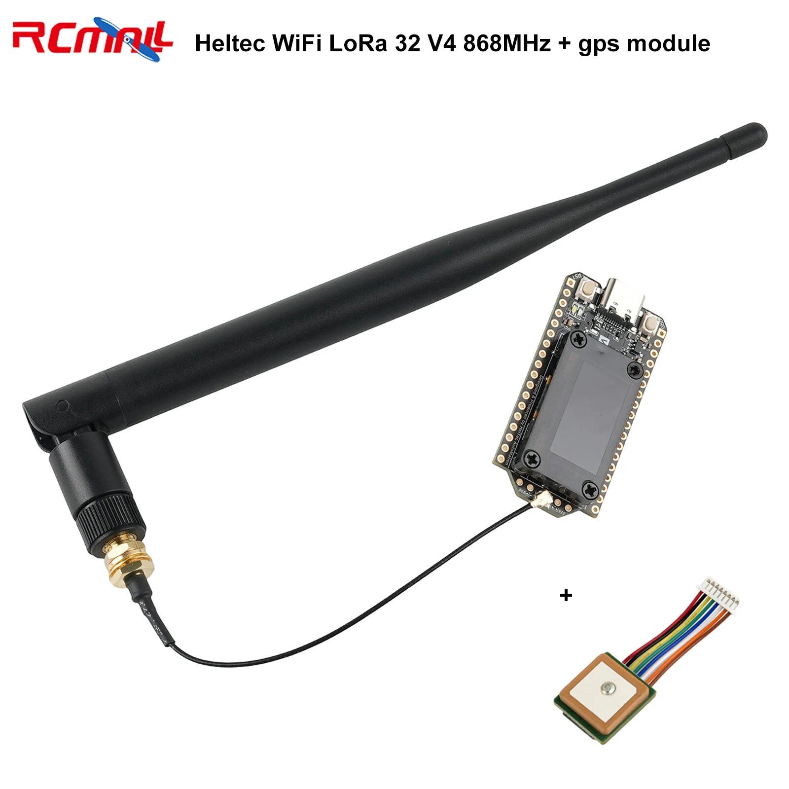 Heltec WiFi LoRa 32 V4 868MHz + GPS модуль