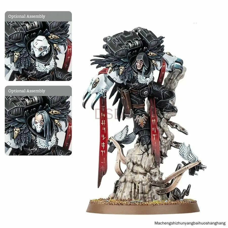 Аэтон Шаан из Воронов (Смола, Литье) / Aethon Shaan Raven Guard (Resin, Cast)