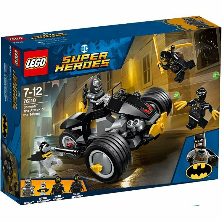 Конструктор унисекс LEGO Super Heroes Бэтмен: Атака Талонов 76110, Batman Vs. Claw Army