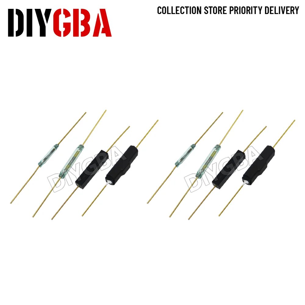 Набор из 10 герконовых магнитных переключателей DIYGBA GPS-14B GPS-14A GPS-11A GPS-16A GPS-14B