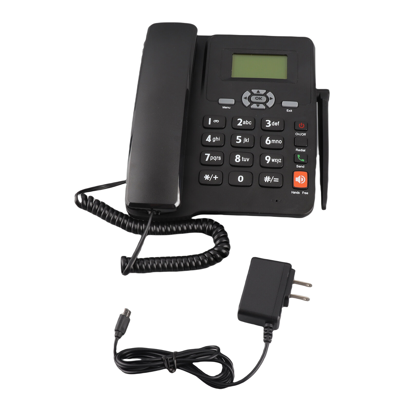 Беспроводной телефон с четырехдиапазонной сетью GSM 2G для бизнеса или семьи.