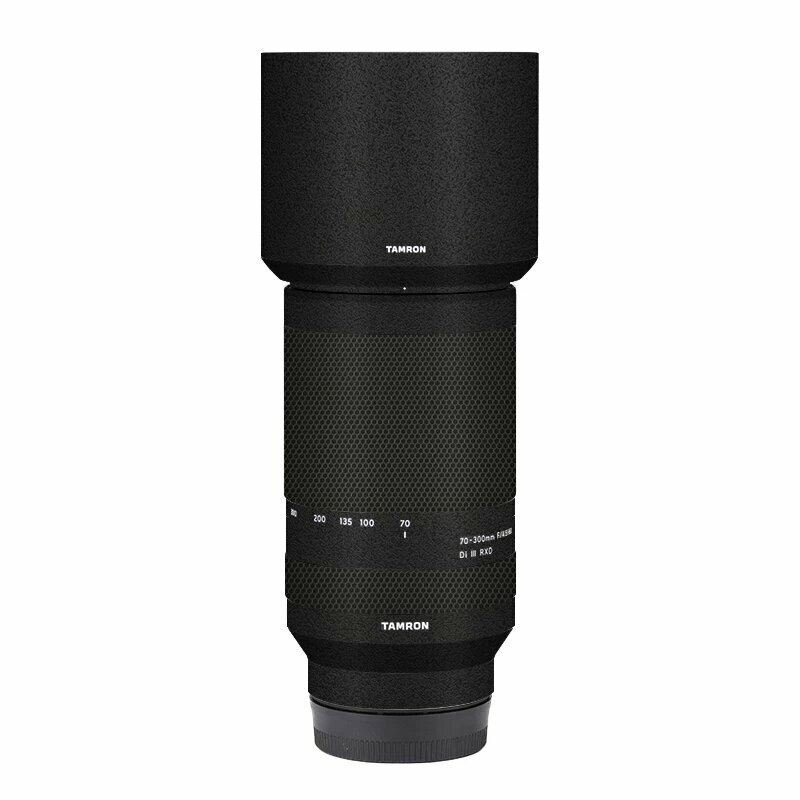 Защитная пленка для объектива Tamron 70-300mm F4.5-6.3 с матовой камуфляжной текстурой Matte Black, 3M