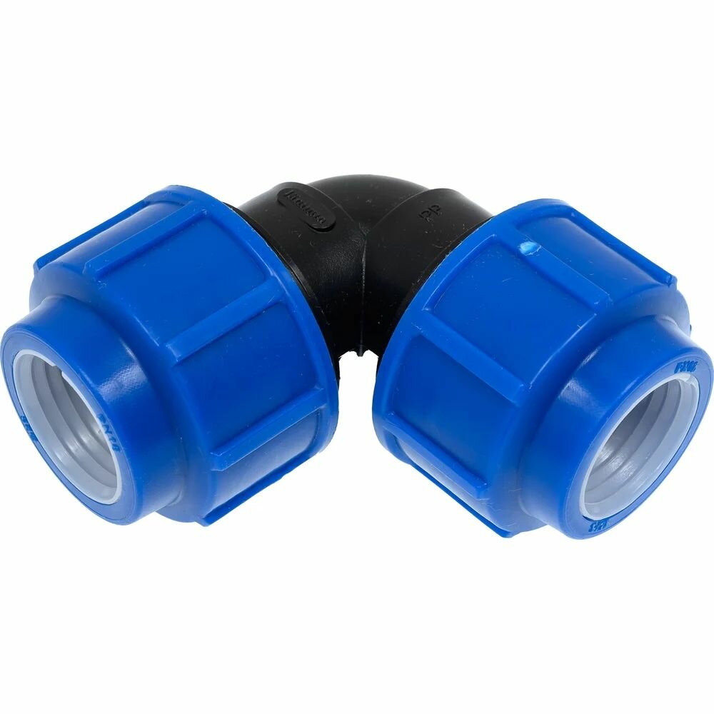 Компрессионный отвод для ПЭ труб LAMMIN 25 Lm34009025025