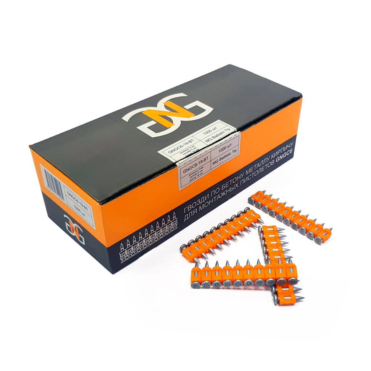 Гвоздь GNGC6-19-BT-упаковка 1000шт GNG GNGC619BT