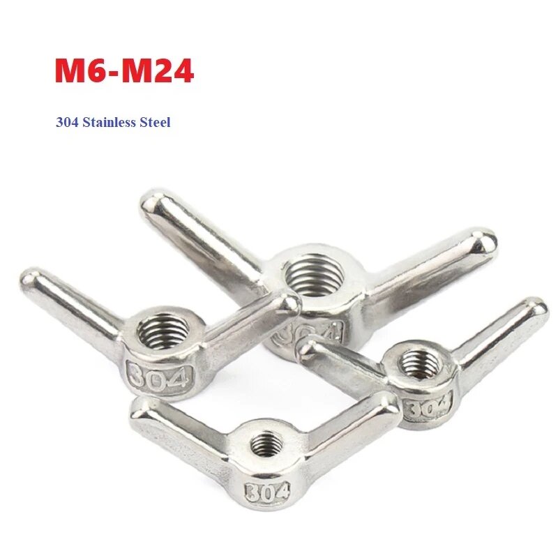 Барашковые гайки из нержавеющей стали Yuanbao M6-M24 M8