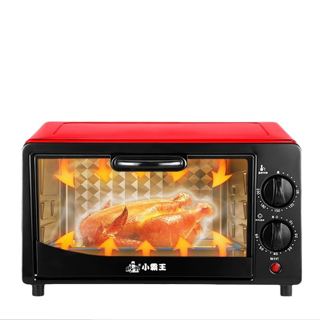 Микроволновая печь Xiantongbai, 12 л, компактная, с жареными тарелками и стеллажом для выпечки