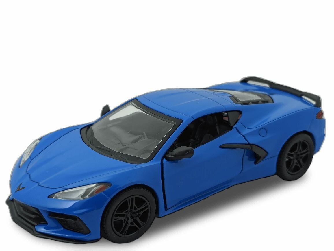 Kinsmart Модель машины Chevrolet Corvette 2021 KT5432 синий с 3 лет