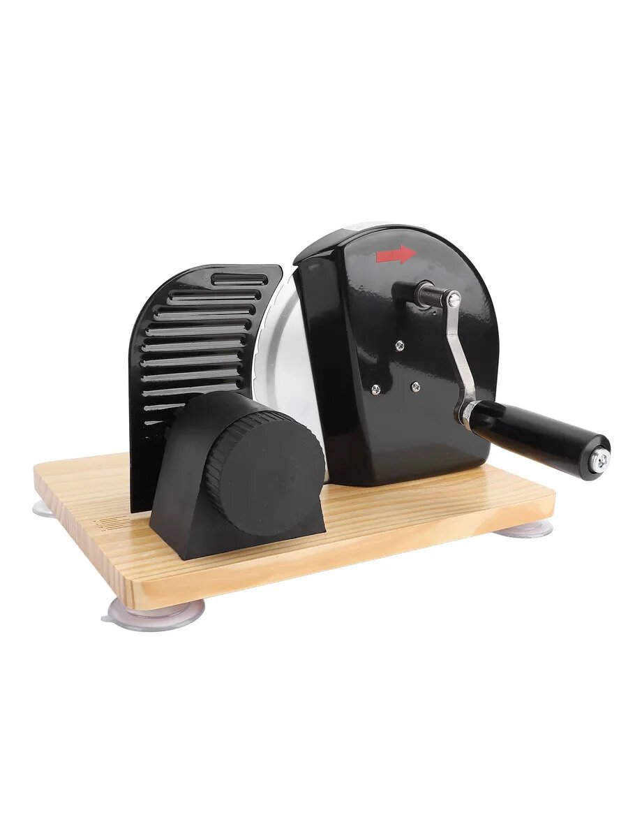 Ручной резак для хлеба из нержавеющей стали и дерева с
