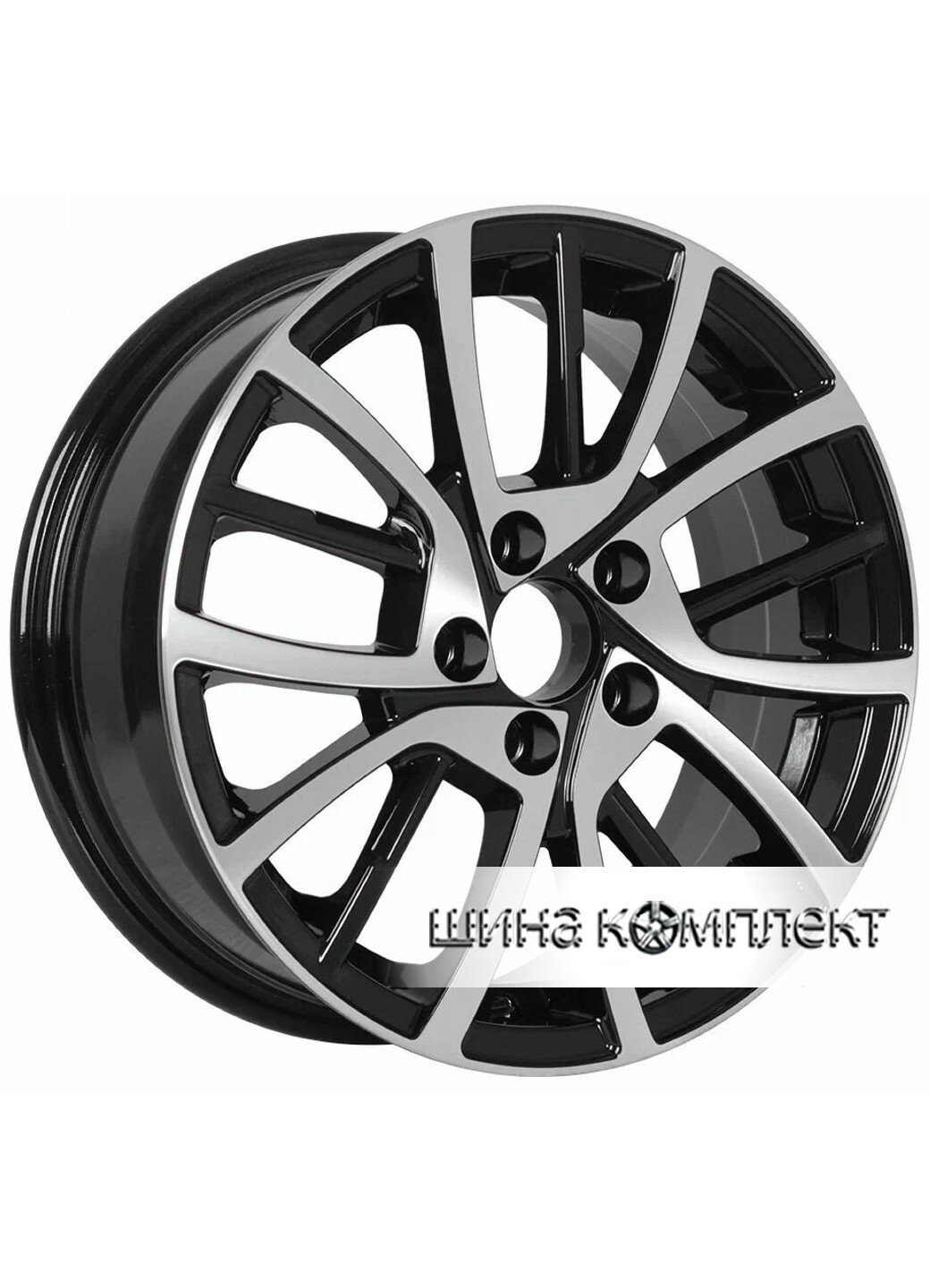 Колесный диск TechLine 548 6x15 5x100 ET40 57,1 BFP литой для автомобиля