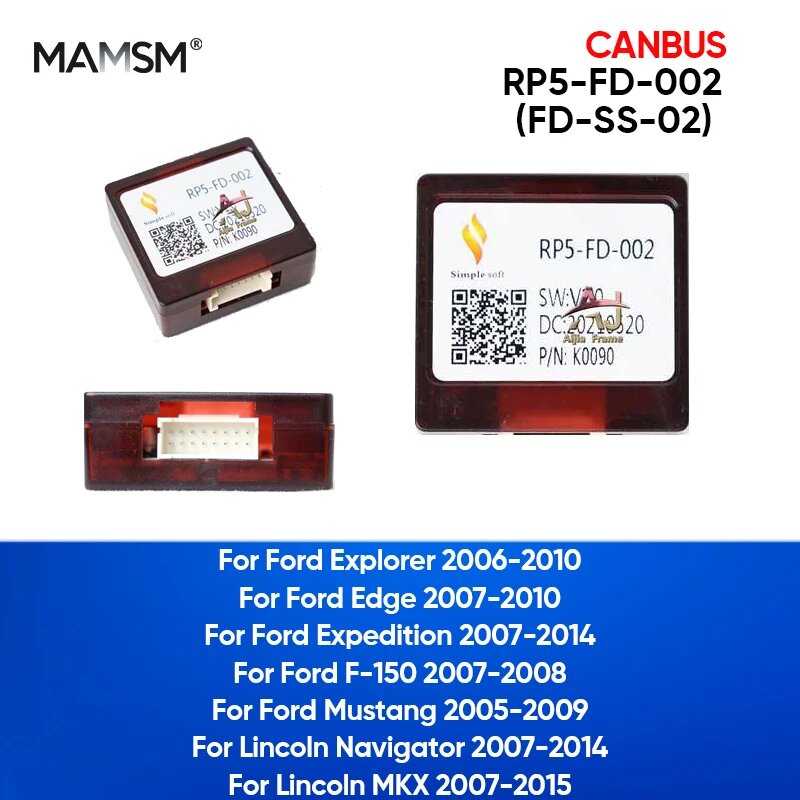 Автомобильный радиоприемник MAMSM Canbus Box для Ford F-150 Explorer Mustang Edge погрузка Lincoln Navigator MKX 2006-2014 Автомобильный декодер адаптер