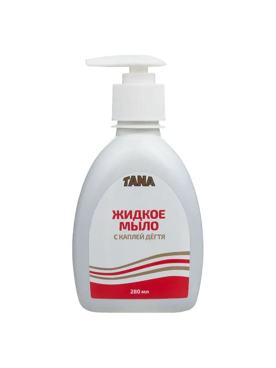 Tana Мыло жидкое дегтярное 280 мл