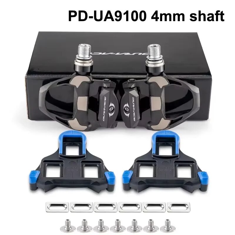 Педали Shimano PD-RS500 черные алюминиевые R9100 4mm shaft