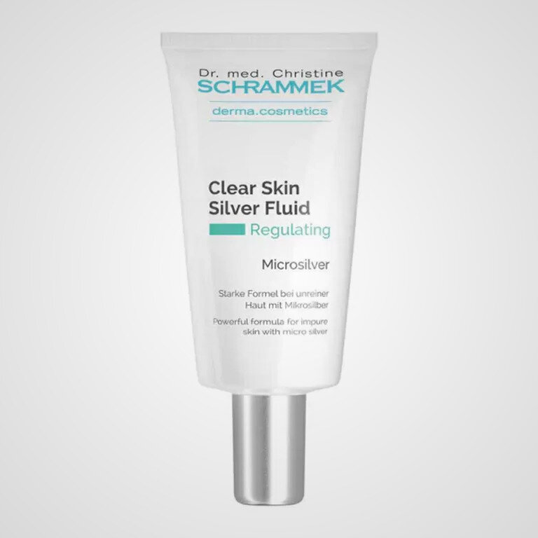 Флюид- корректор против воспалений 50 мл DR. MED. CHRISTINE SCHRAMMEK Clear Skin Silver Fluid Флюид 50 мл
