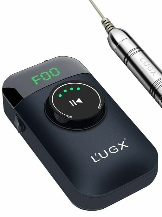 Аппарат для маникюра L'UGX LG609S, бесщеточный, автономная работа до 12 ч