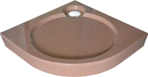 Поддон для душа GuteWetter Deluxe 90x90x16 R 90x90 см, угловой, средний, российский