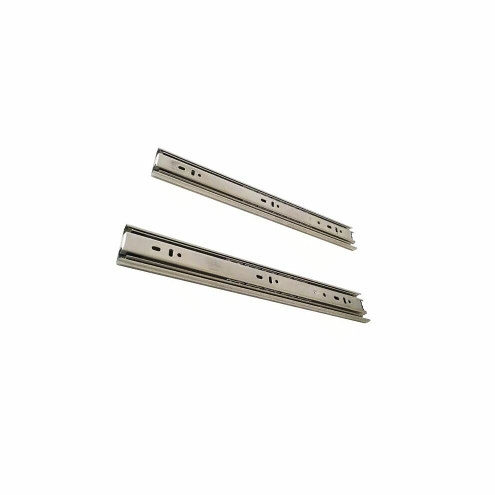 Направляющие шариковые Firmax полного выдвижения, H 45 мм, L 450 мм, цинк () 1 ком.