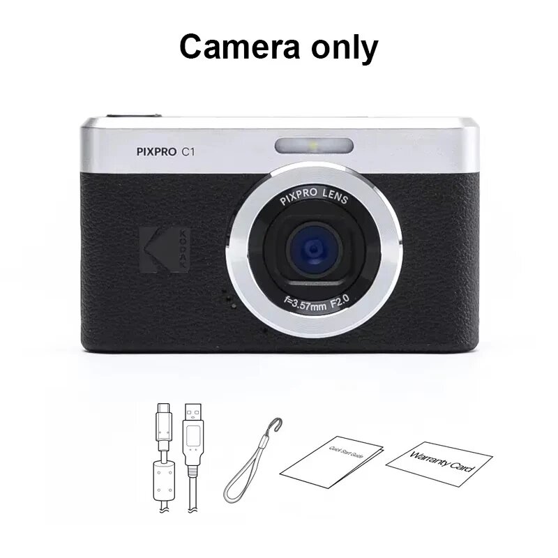 KODAK PIXPRO C1 Белая цифровая камера