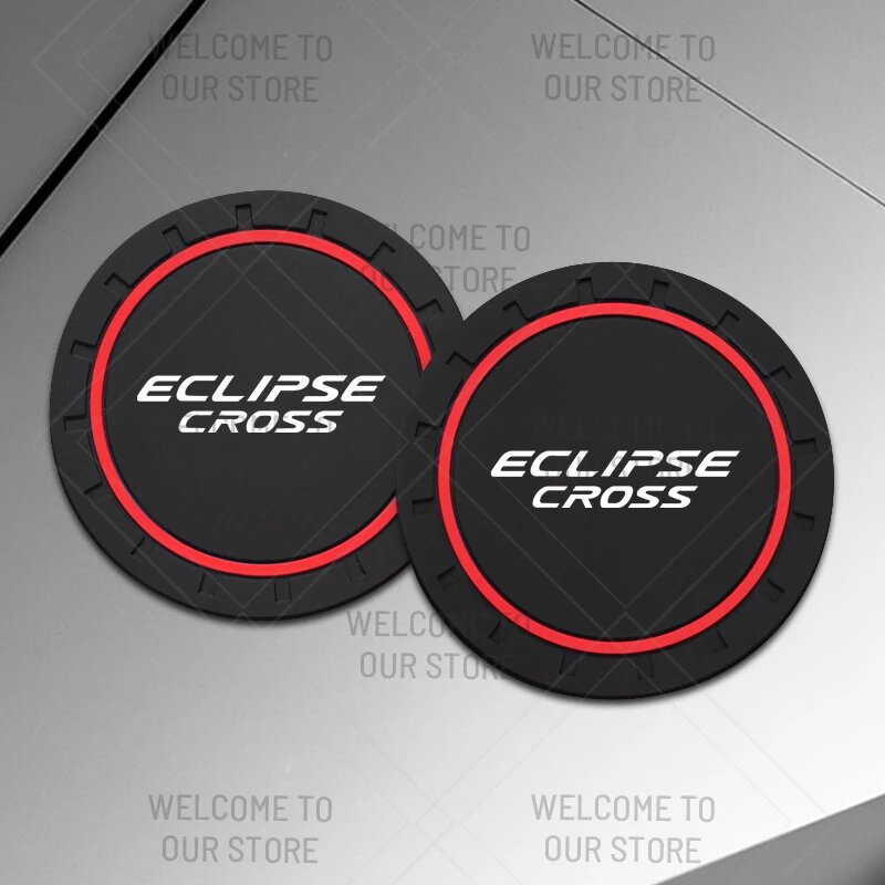 2 шт, ПВХ для Mitsubishi Eclipse Cross, логотип, автомобильная подставка для ECLIPSE CROSS LOGO