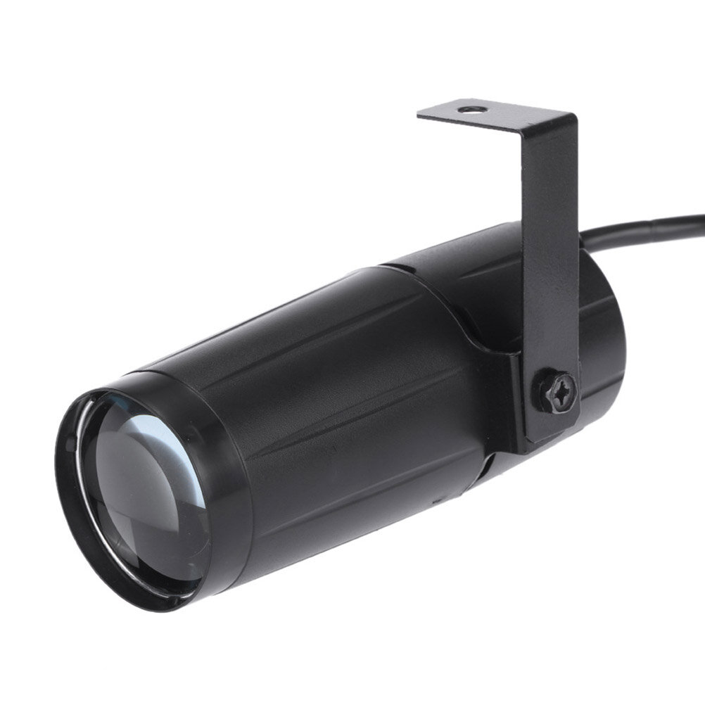 Спот для сцены LED 3W белый свет, размер 14.30x5.50x5.50 см, для дома и праздников